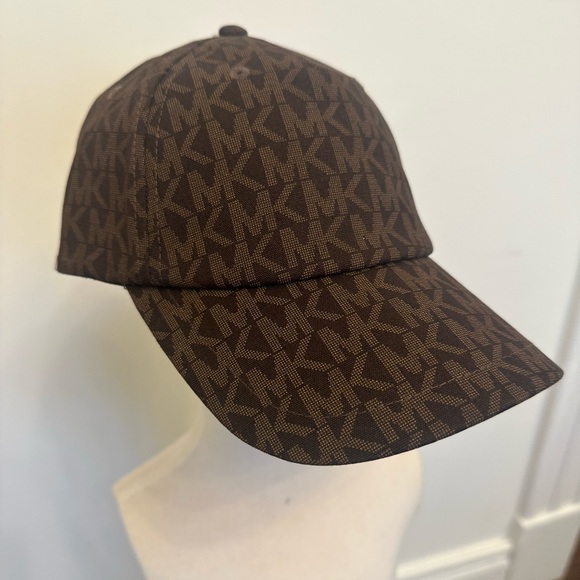 MICHAEL Michael Kors | Accessories | Michael Kors Mk Logo Hat Chocolate ...